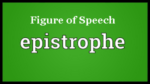 Epistrophe | Epistrophe-Meaning, Definition, Examples, Illustration ...