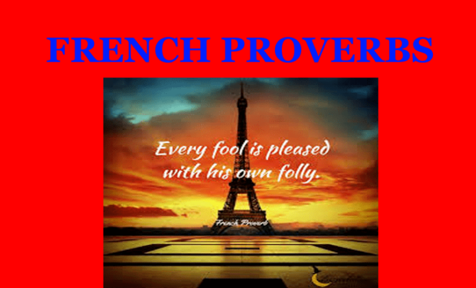 French Proverbs - Menonimus