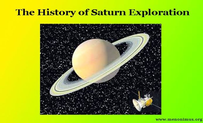 The History Of Saturn Exploration - Menonimus