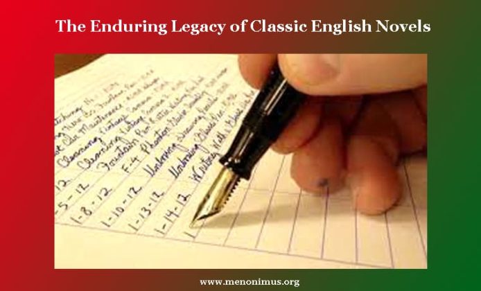 The Enduring Legacy Of Classic English Novels - Menonimus