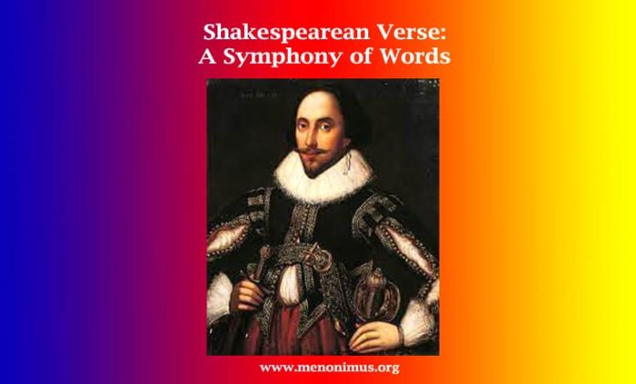 Shakespearean Verse: A Symphony Of Words - Menonimus