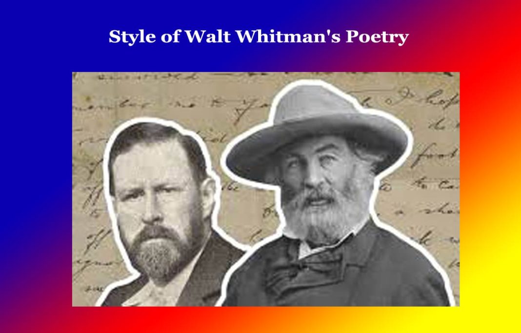 Style Of Walt Whitman's Poetry - Menonimus