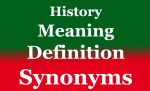 History | Meaning | Definition | Synonyms - Menonimus